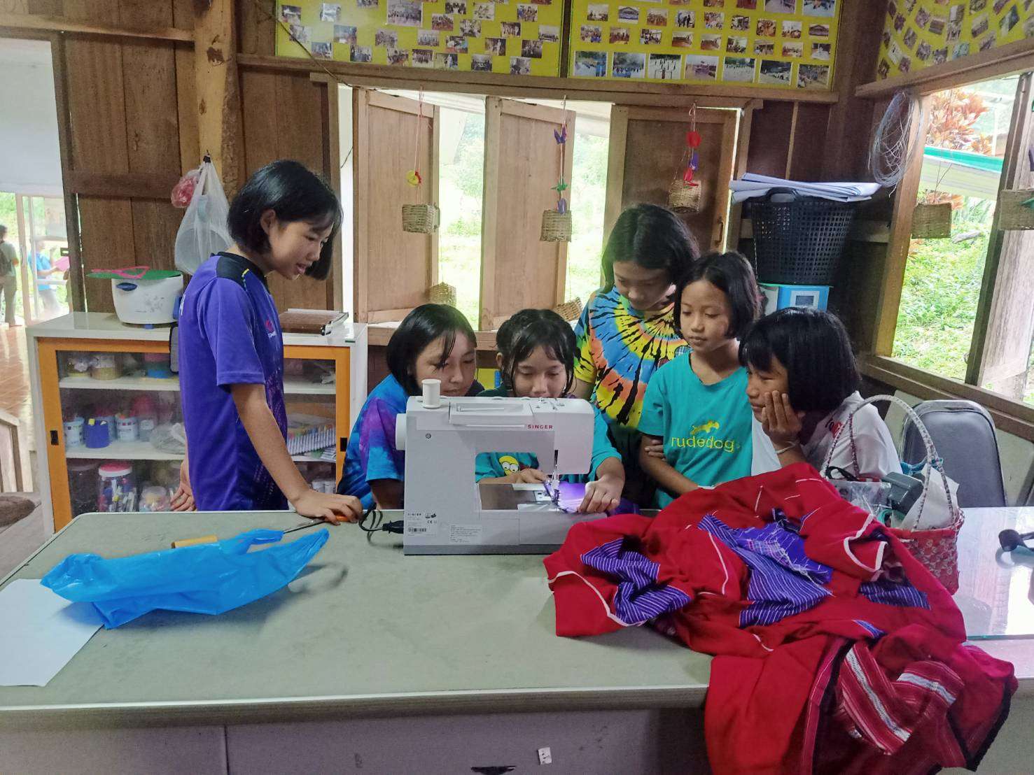 Threads of Opportunity: Name Embroidery Skill Training with Electric Sewing Machines ...